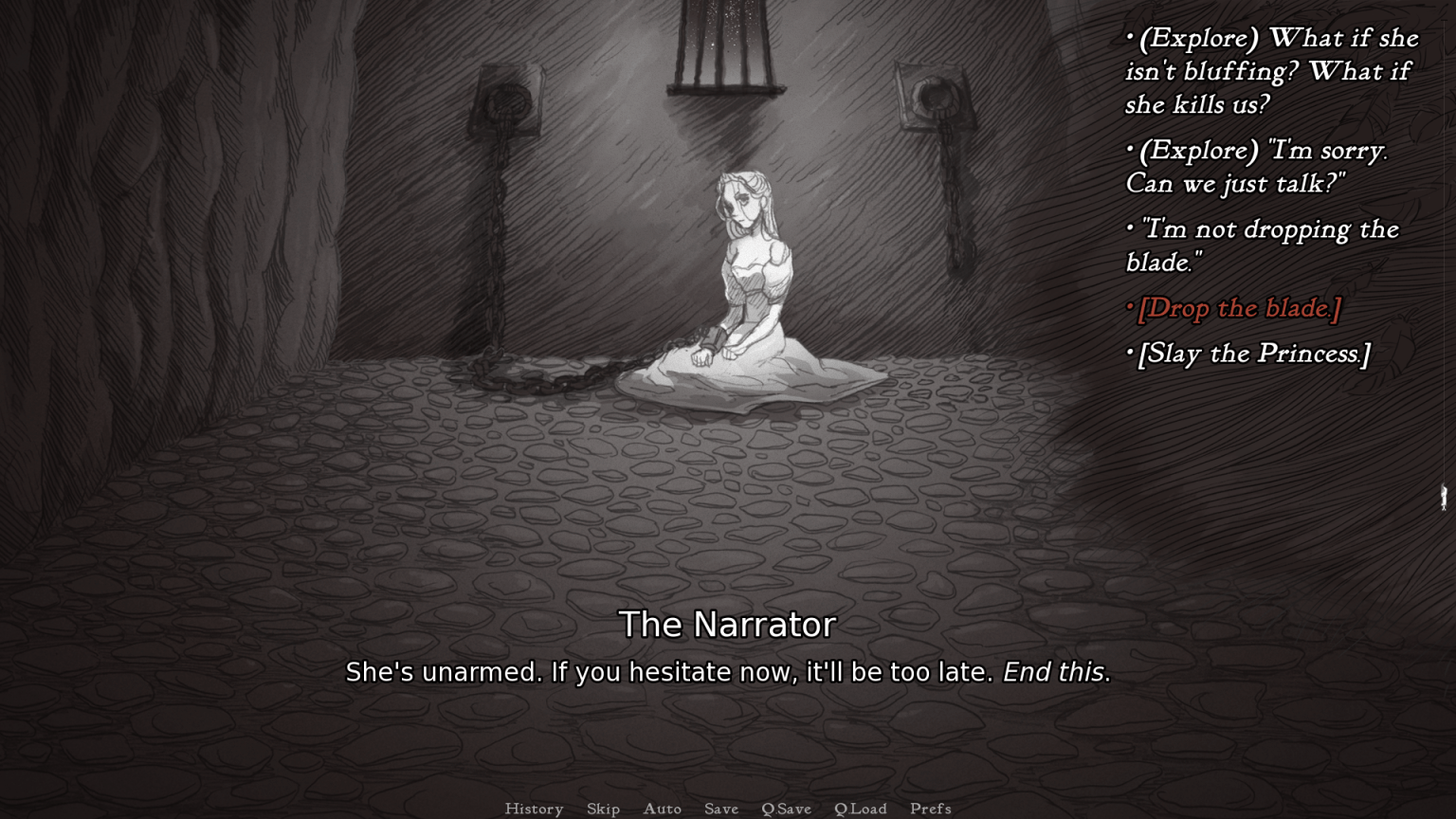 Slay the Princess: Full Walkthrough + All Possible Endings - SUPEREALM