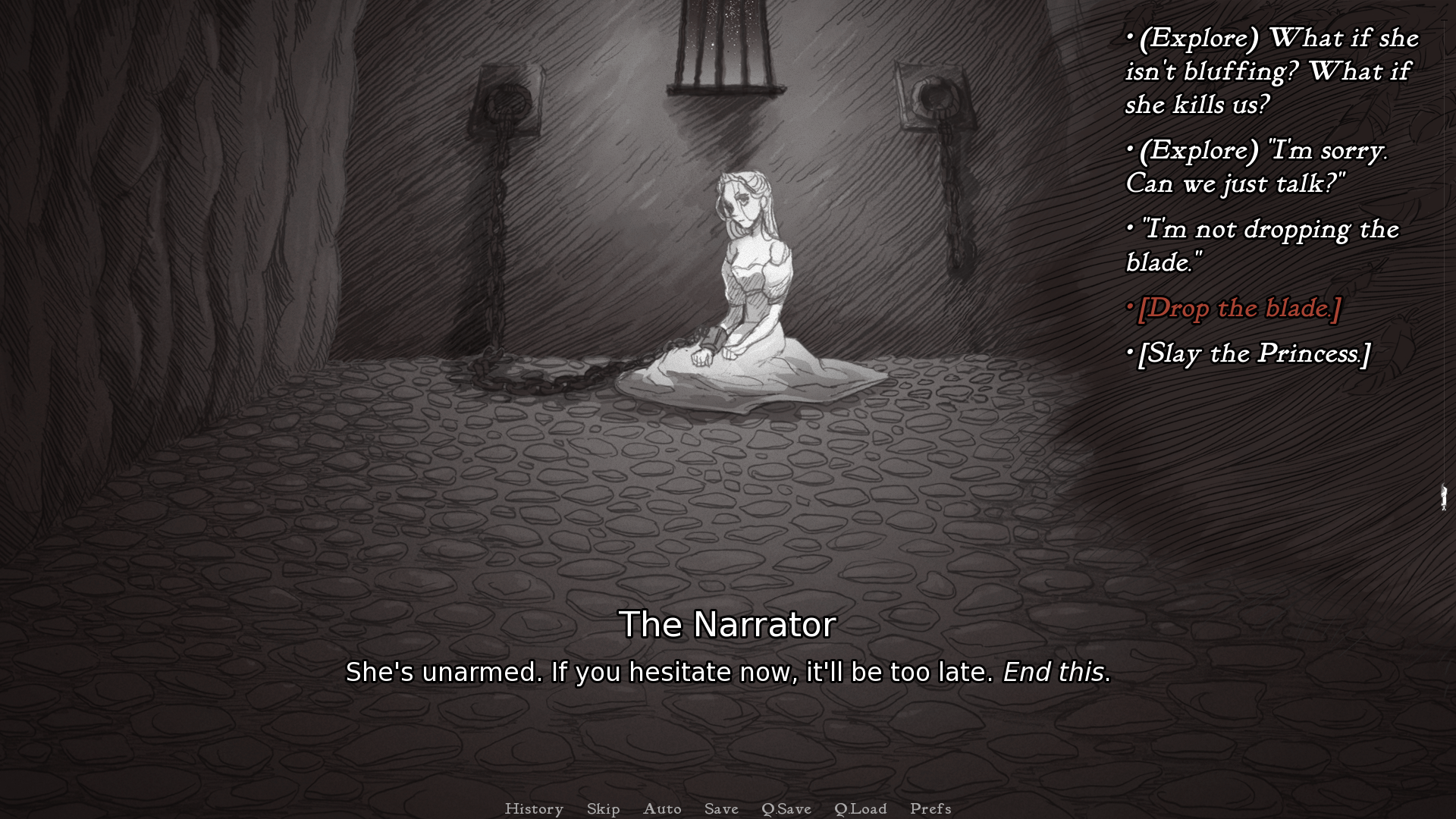 Slay the Princess: Full Walkthrough + All Possible Endings - SUPEREALM