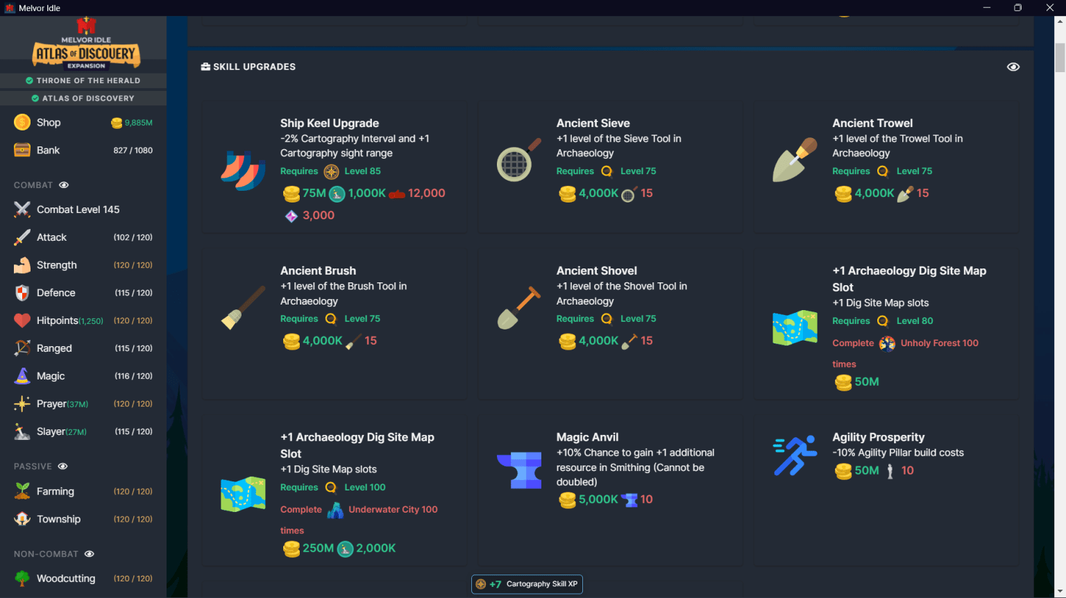 Melvor Idle Atlas of Discovery Guide: Tips for New Players - SUPEREALM