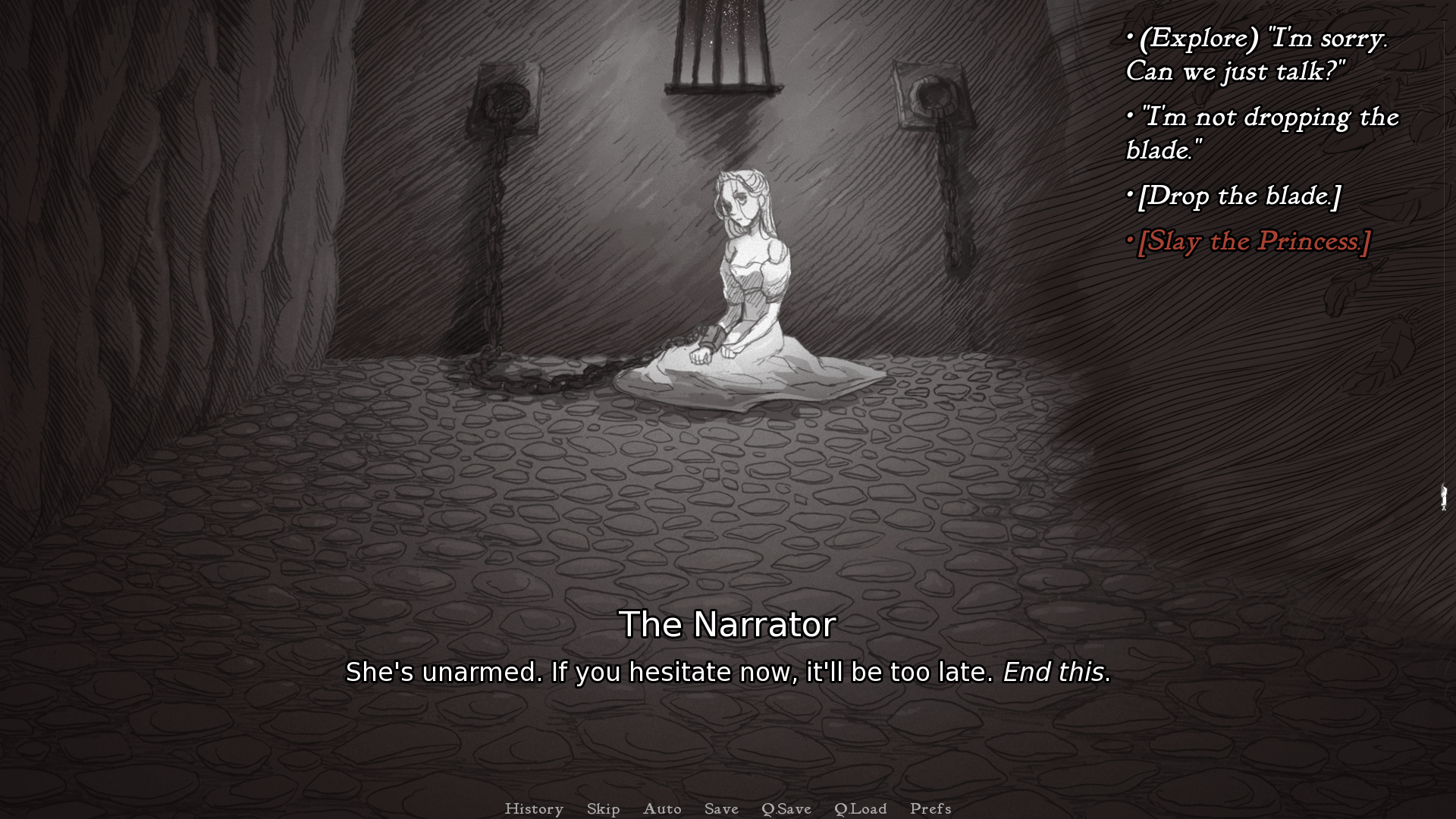 Slay the Princess: Full Walkthrough + All Possible Endings - SUPEREALM