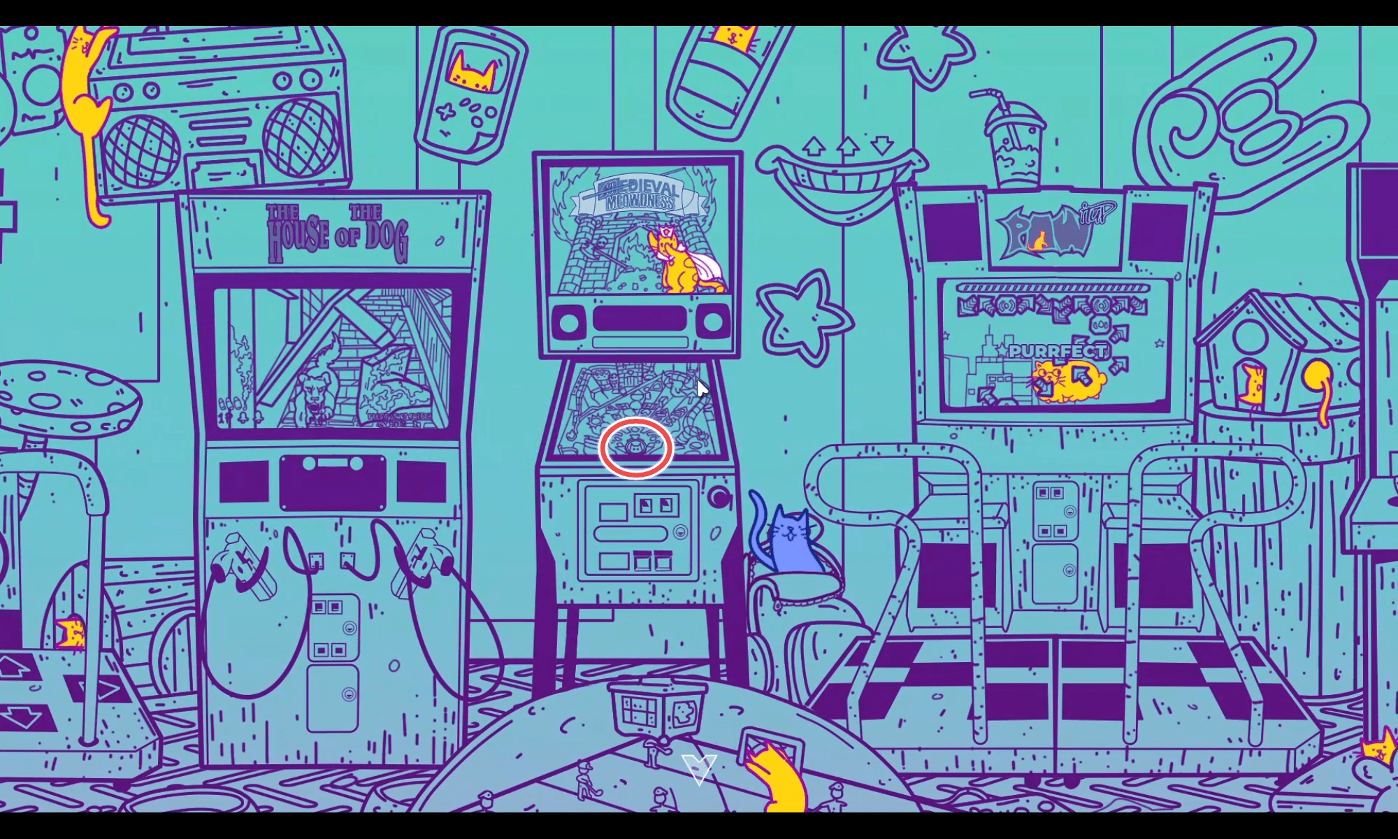 An Arcade Full of Cats - Complete Walkthrough (All Hidden Cats) - SUPEREALM